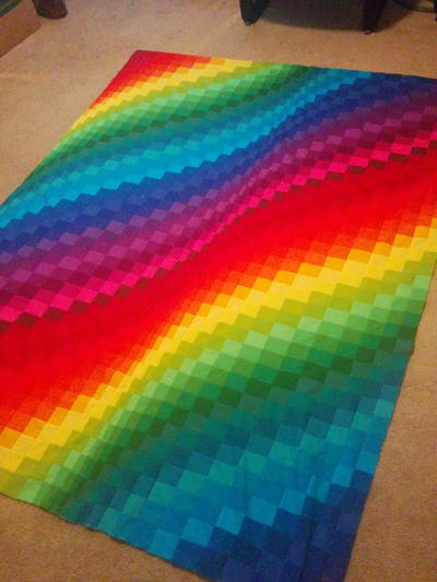 Twisted Bargello Quilt